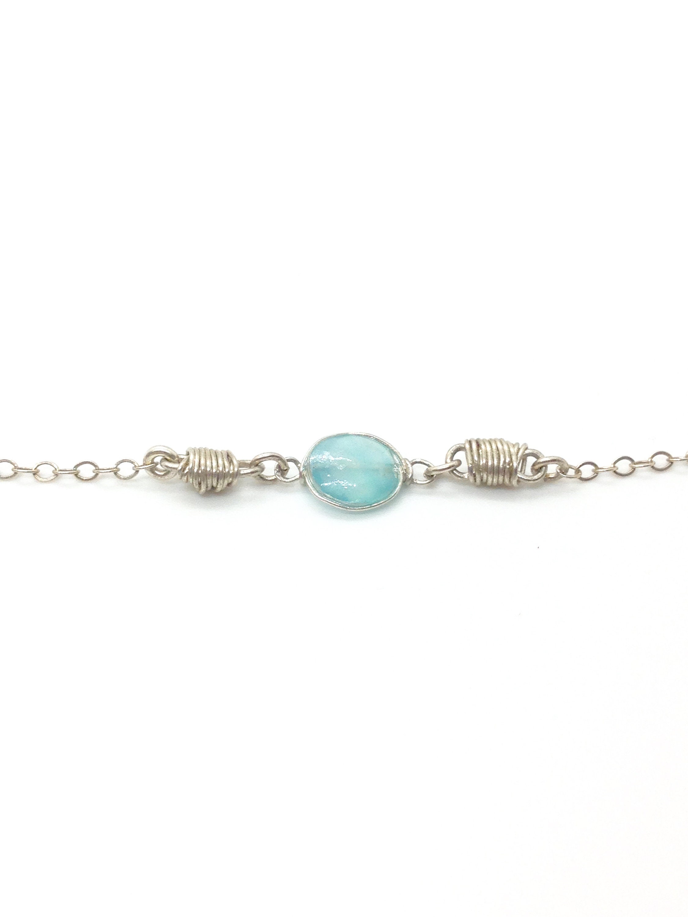 Good Fortune Bracelet Handmade 14K Gold Filled Sterling Silver Gemstone ...