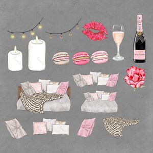 Couple Clipart Valentines Day Clipart Love Fashion Illustration ...