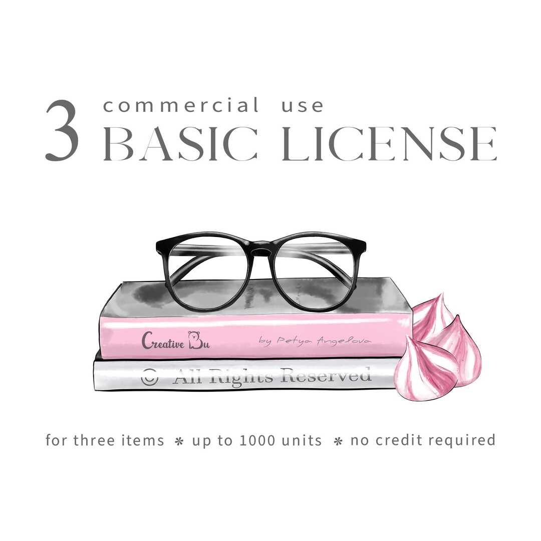 Pack of 3 Basic License for Commercial Use up to 1000 Units License ...