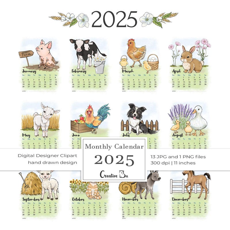 Animal Printables - Etsy