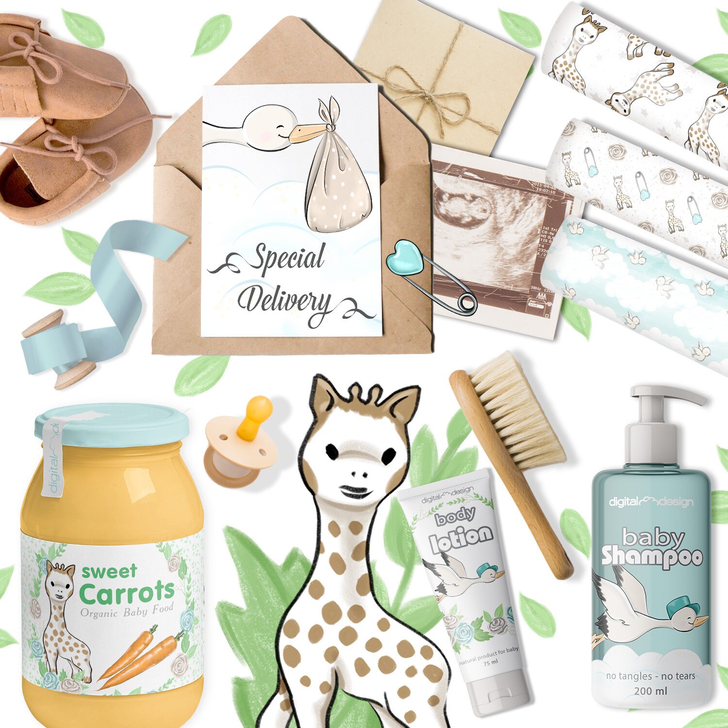 It's a Boy Clipart New Baby Boy Stork Baby Shower - Etsy