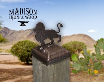 Lion Head Post Cap - Etsy