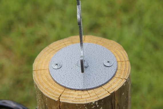 Round Wooden Post