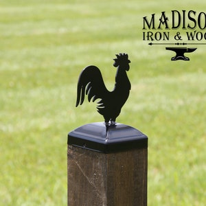 Rooster Post Cap for 4x4 Wood Fence Post Farmhouse Style Post - Etsy