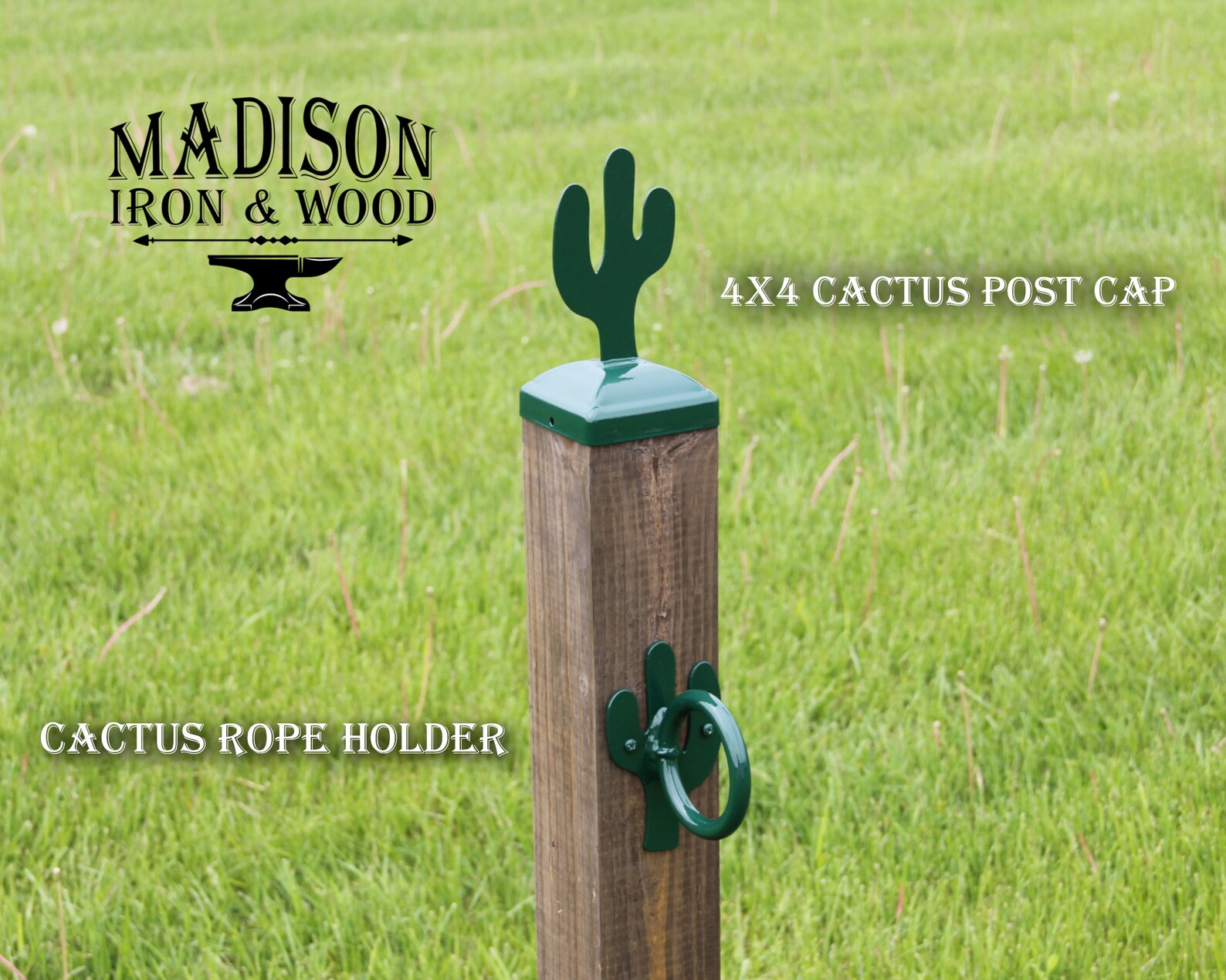 Cactus Post Cap for 4x4 Wood Fence Post Desert Fence Post - Etsy