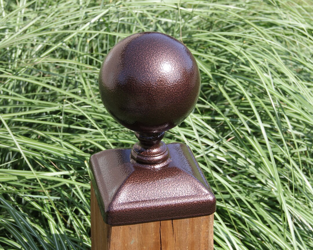 6x6 Large Cannoball Post Cap for 6 inch Wood Post Made with - Etsy 日本