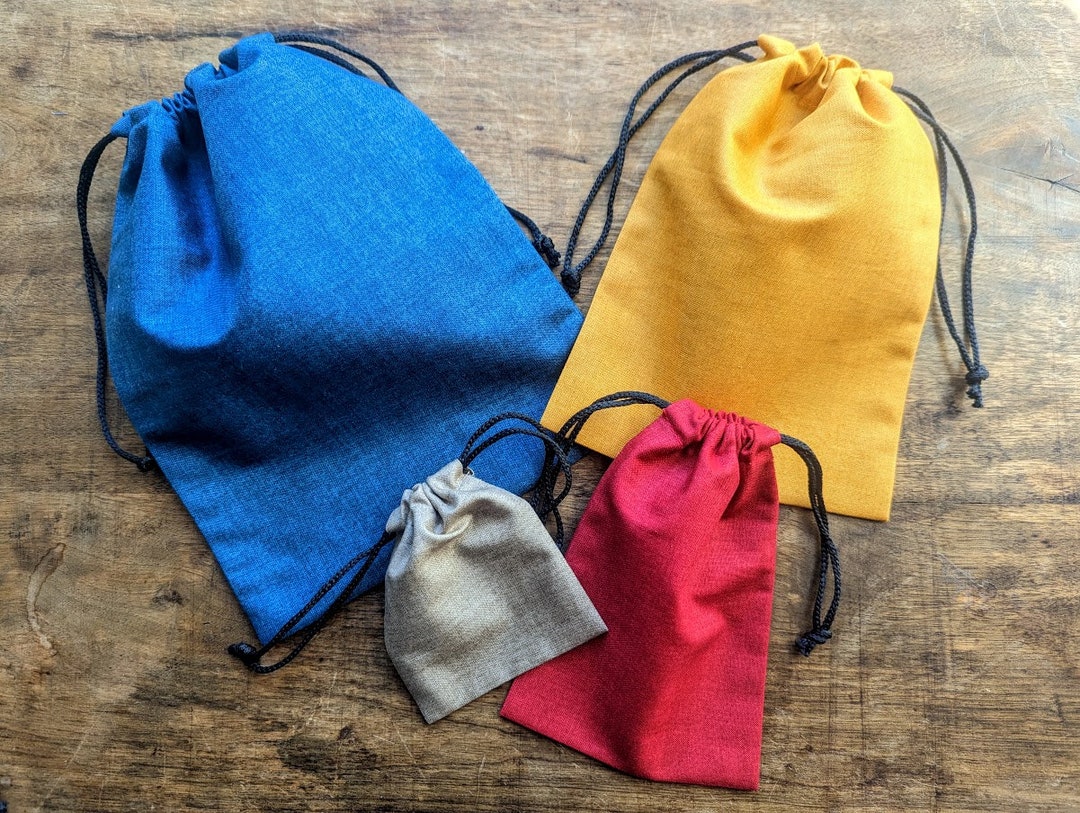 Cotton Drawstring Bags: Board Game Component Organizer, Tile & Meeple ...