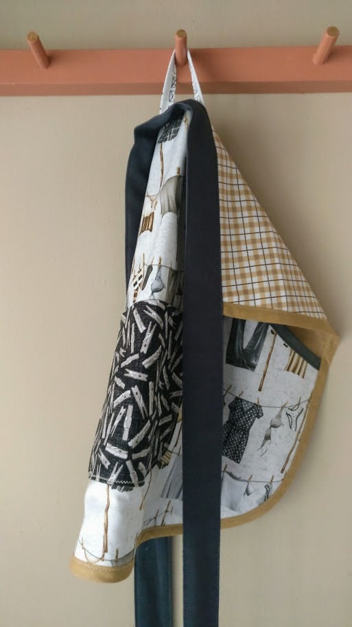 Clothes Peg Apron Wash Day Clothes Peg Pinny Better Than a | Etsy