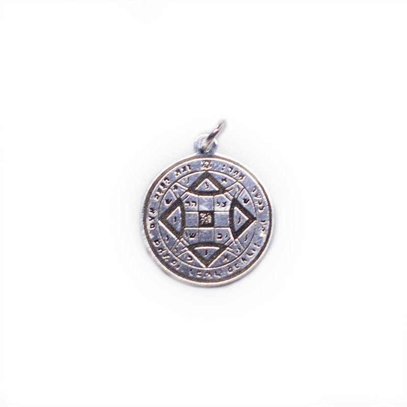 Venus Pentacle Pendant, Attraction Amulet, Sterling Silver Pendant ...