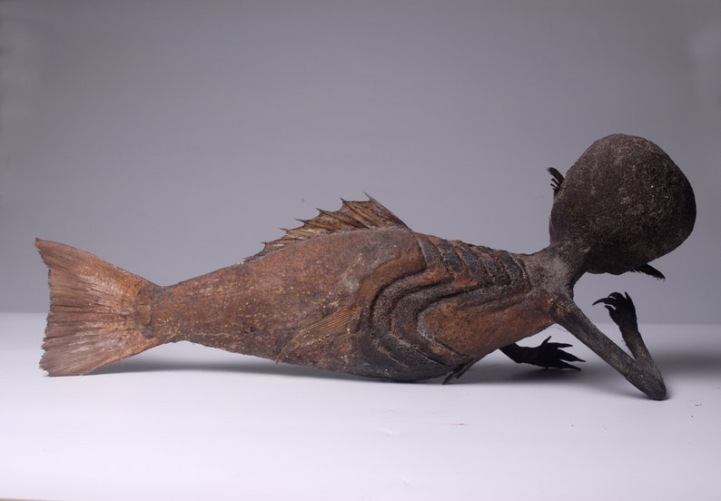 Feejee MERMAID Fiji Mermaid Mummified Mermaid - Etsy