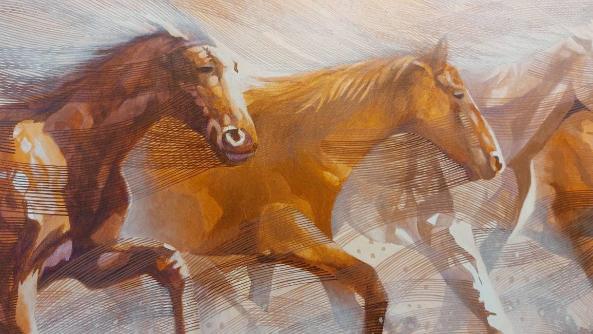 Nik Rafin Original Huge Painting Acrylic Painting on Canvas - Etsy