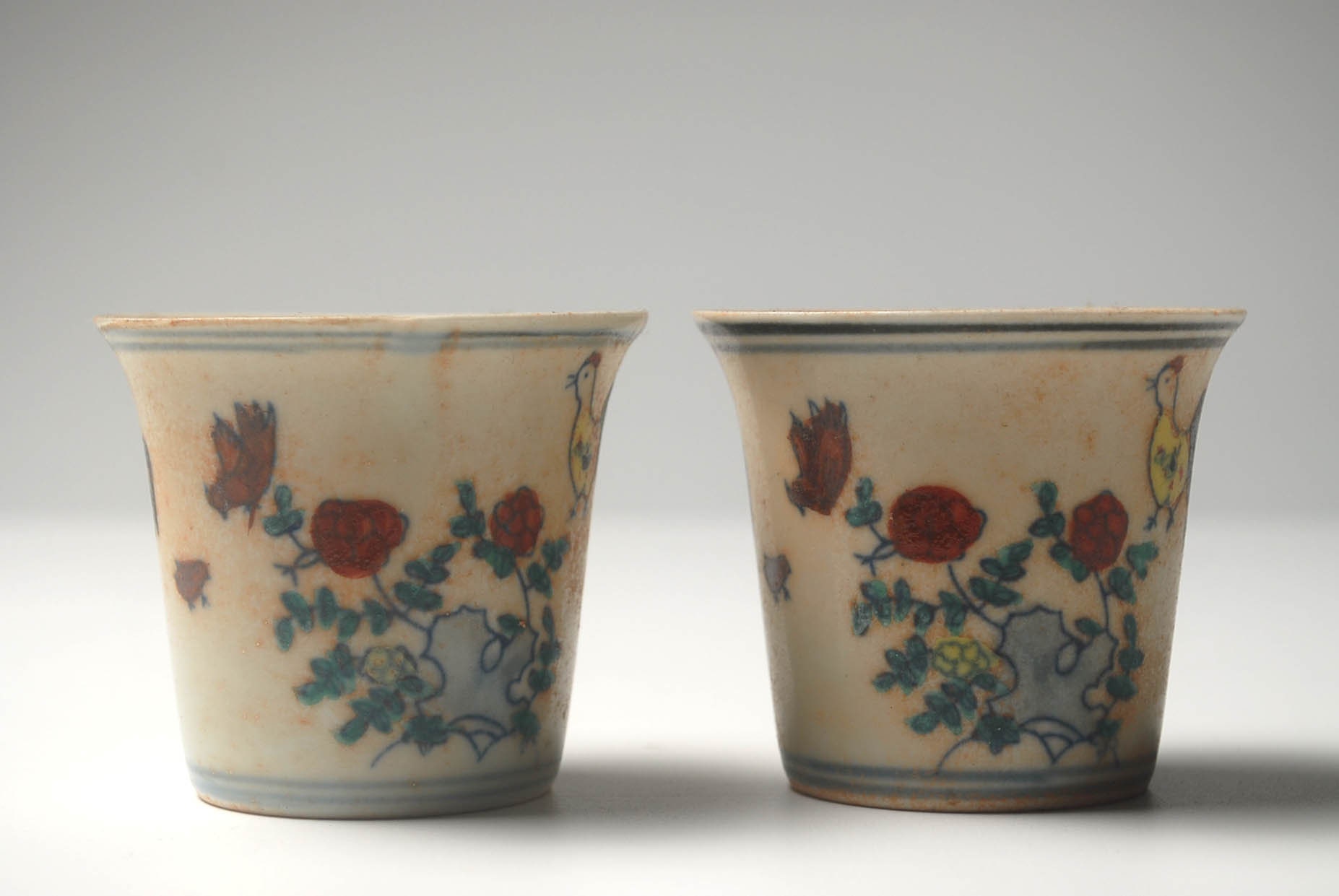 1 Pair of Da Ming Dynasty Chinese Antique Cups - Etsy