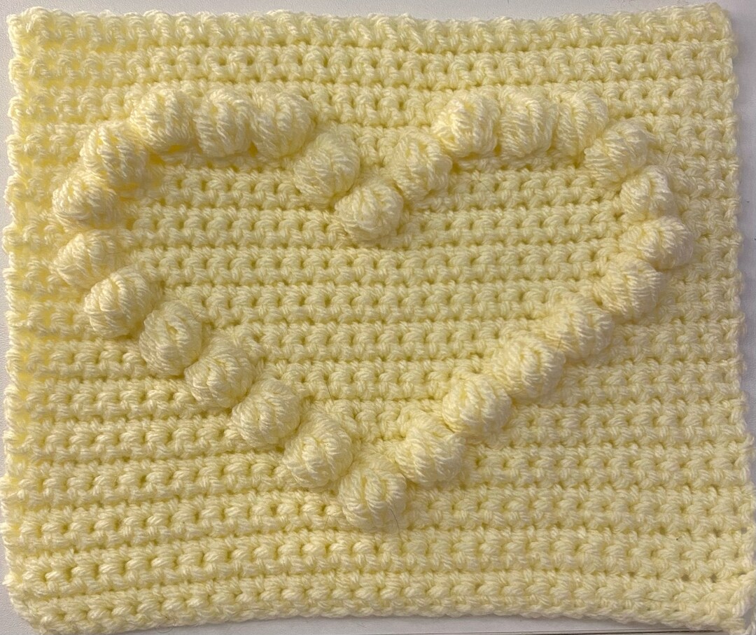 Puff Heart Square Crochet Pattern - DIY Love Motif - Valentine’s Day ...