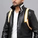 Men's Handmade Inspired Hero Thunder Jacket | Cosplay Costume Black ...