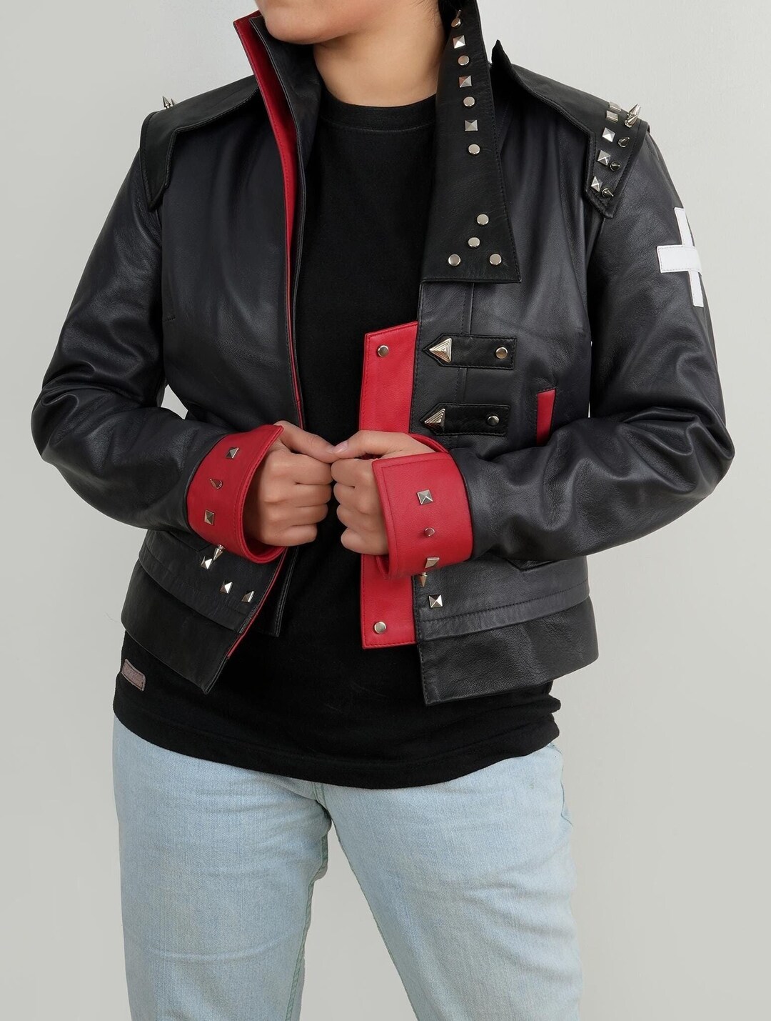 Handmade Inspired Fighter Vi Jacket | Arcane LOL Pit 2 Cosplay Costume ...