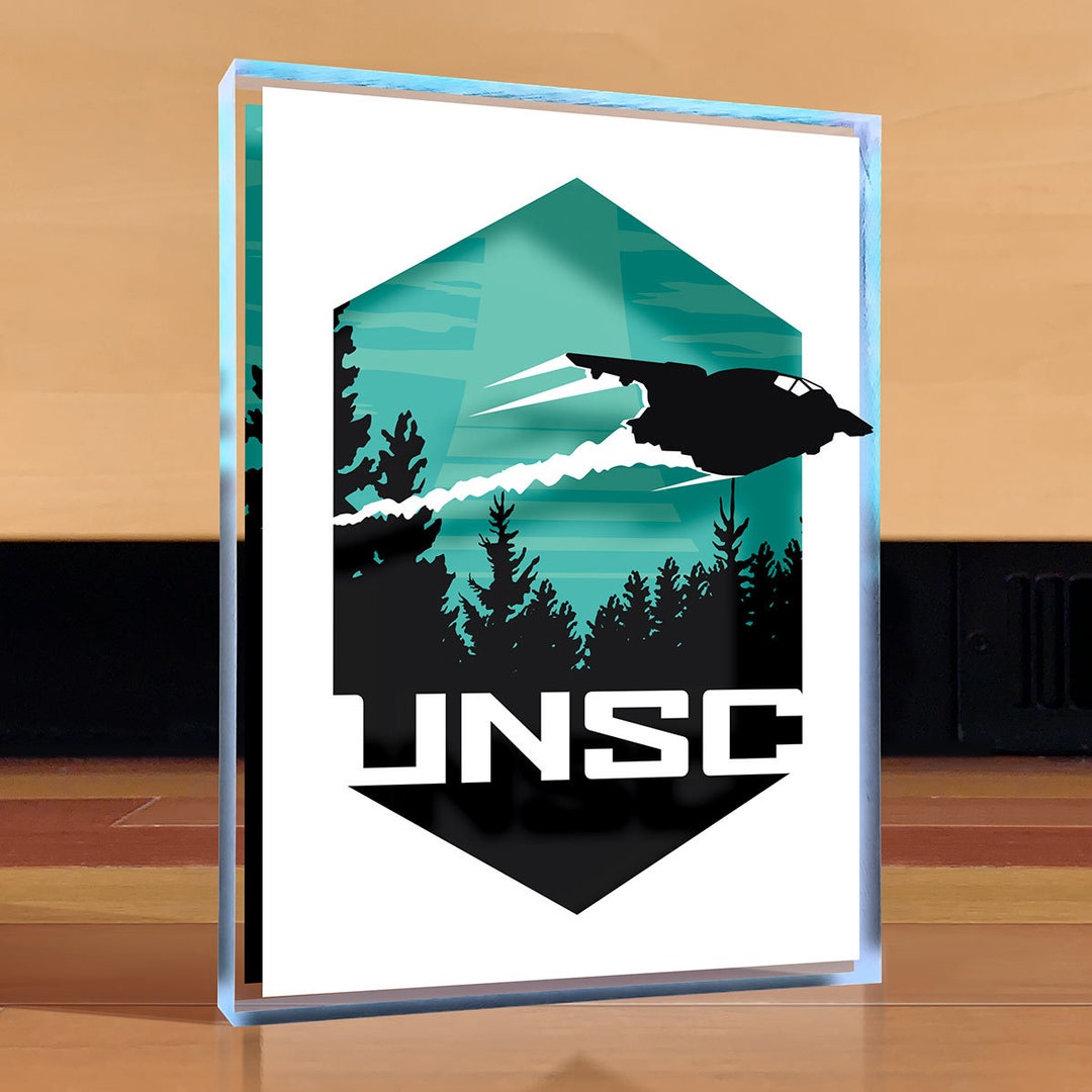 Halo Infinite UNSC Desktop Art - Etsy