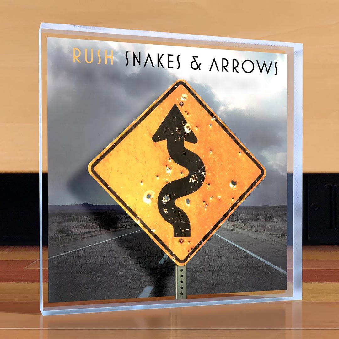 Rush Snakes & Arrows Desktop Art - Etsy