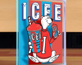 ICEE Cup Desktop Art - Etsy