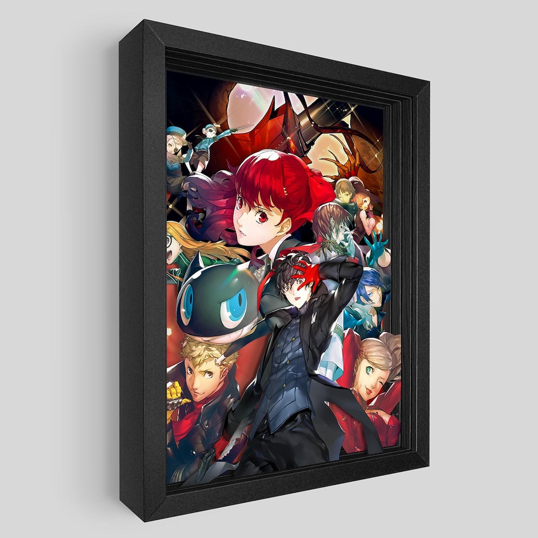 Persona 5 Royal Shadowbox Art - Etsy