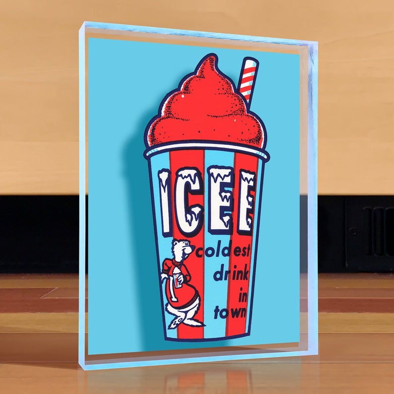 ICEE Cup Desktop Art - Etsy