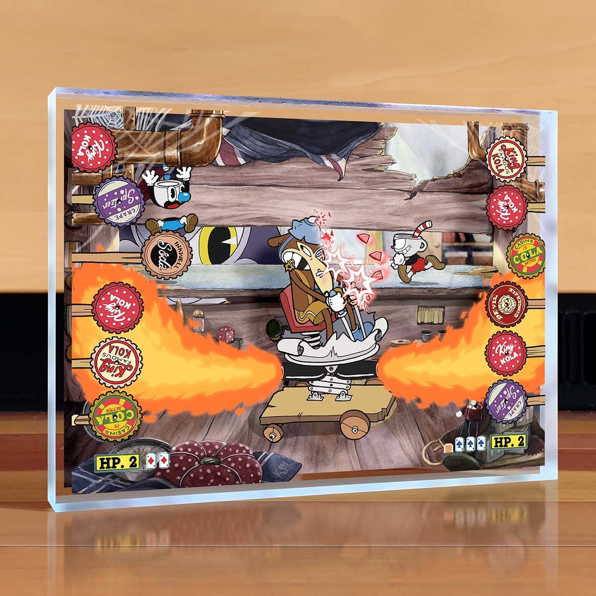 Cuphead Werner Werman Desktop Art - Etsy Canada