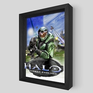 Halo Combat Evolved Box Art - Etsy