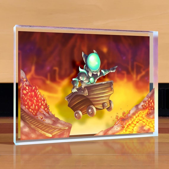 Terraria Minecart Desktop Art - Etsy