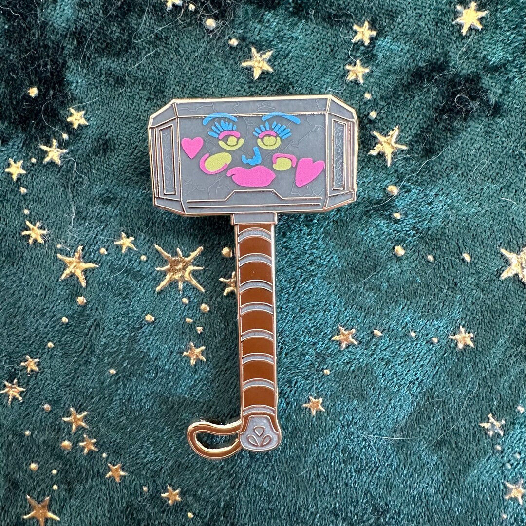 Thor Love and Thunder Mjolnir Enamel Pin - Etsy