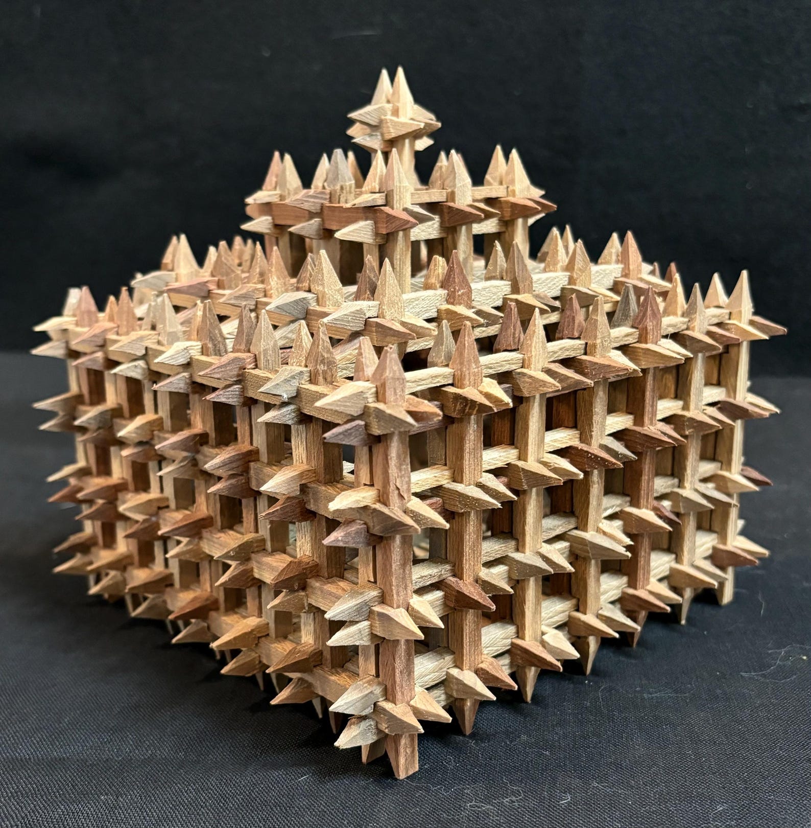 Tramp Art Box - Redwood - Etsy