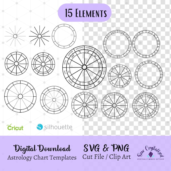 Zodiac Wheel - Etsy
