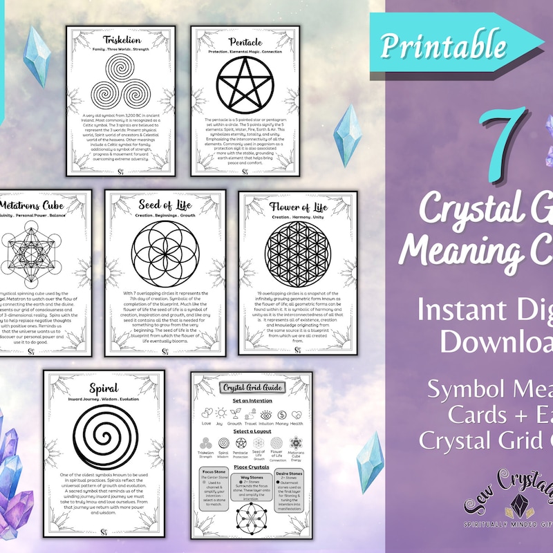 Grids for Crystal Work - Etsy UK