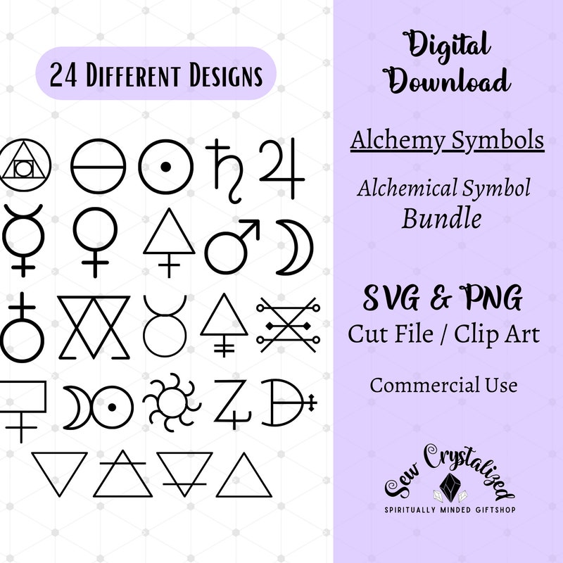 Alchemy Symbols - Etsy