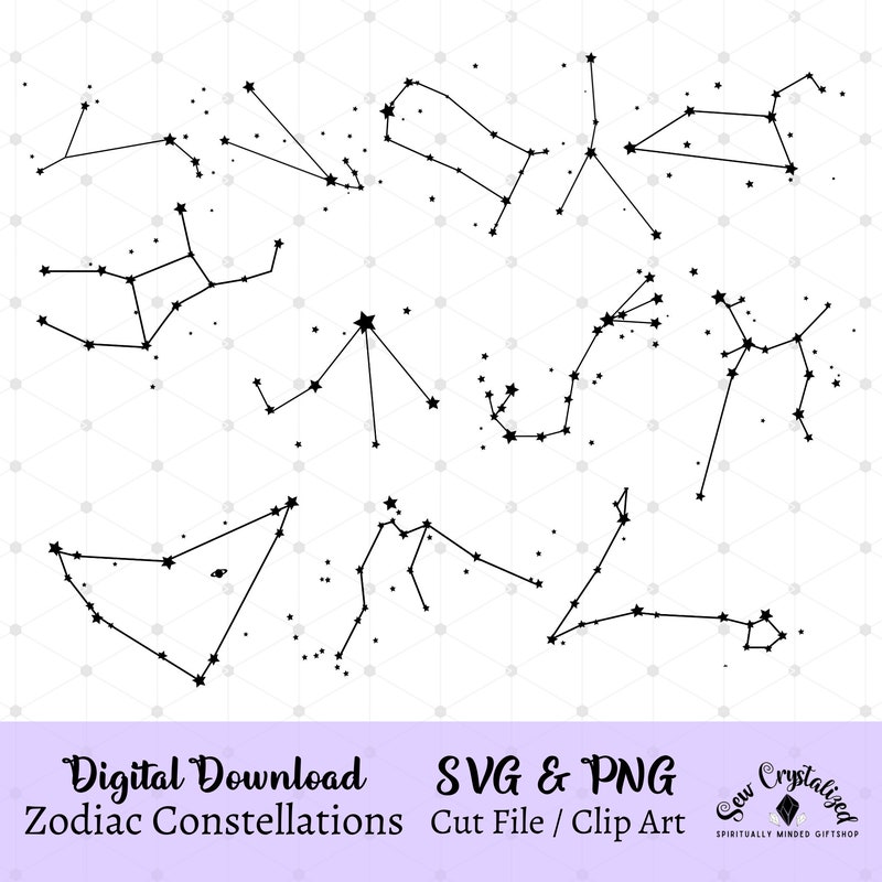 Constellation Svg - Etsy