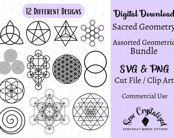 Sacred Geometry Clip Art - Etsy