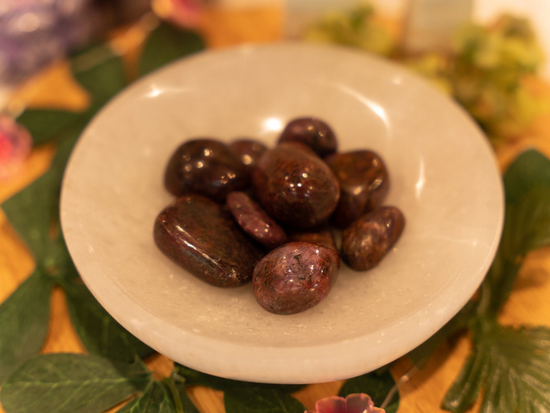 Ruby Tumbles, Ruby Super Tumbled Crystals, Reiki, Mediation Crystals - Etsy