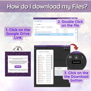 Printable Crystal Card Descriptions - Etsy