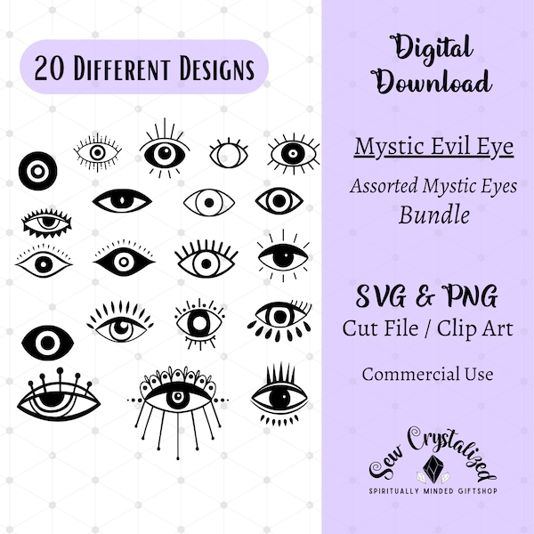 Mystic Eye Svg - Etsy