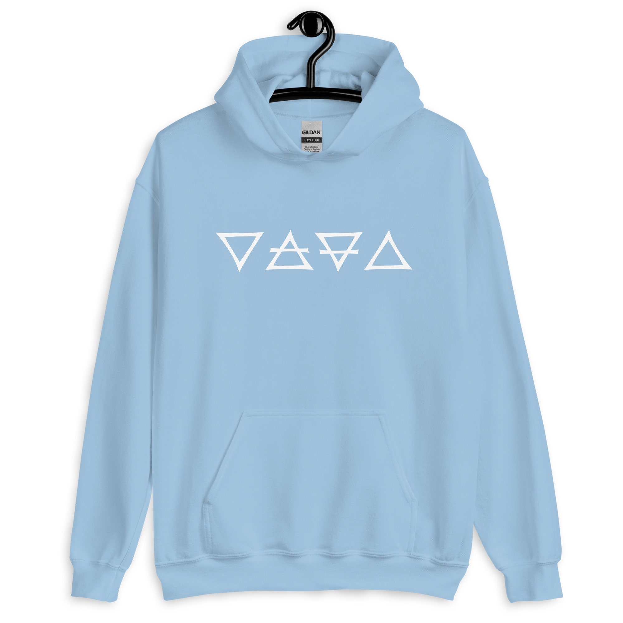 The Four Elements Hoodie, Water, Air, Earth, Fire, Alchemy Hoodie ...