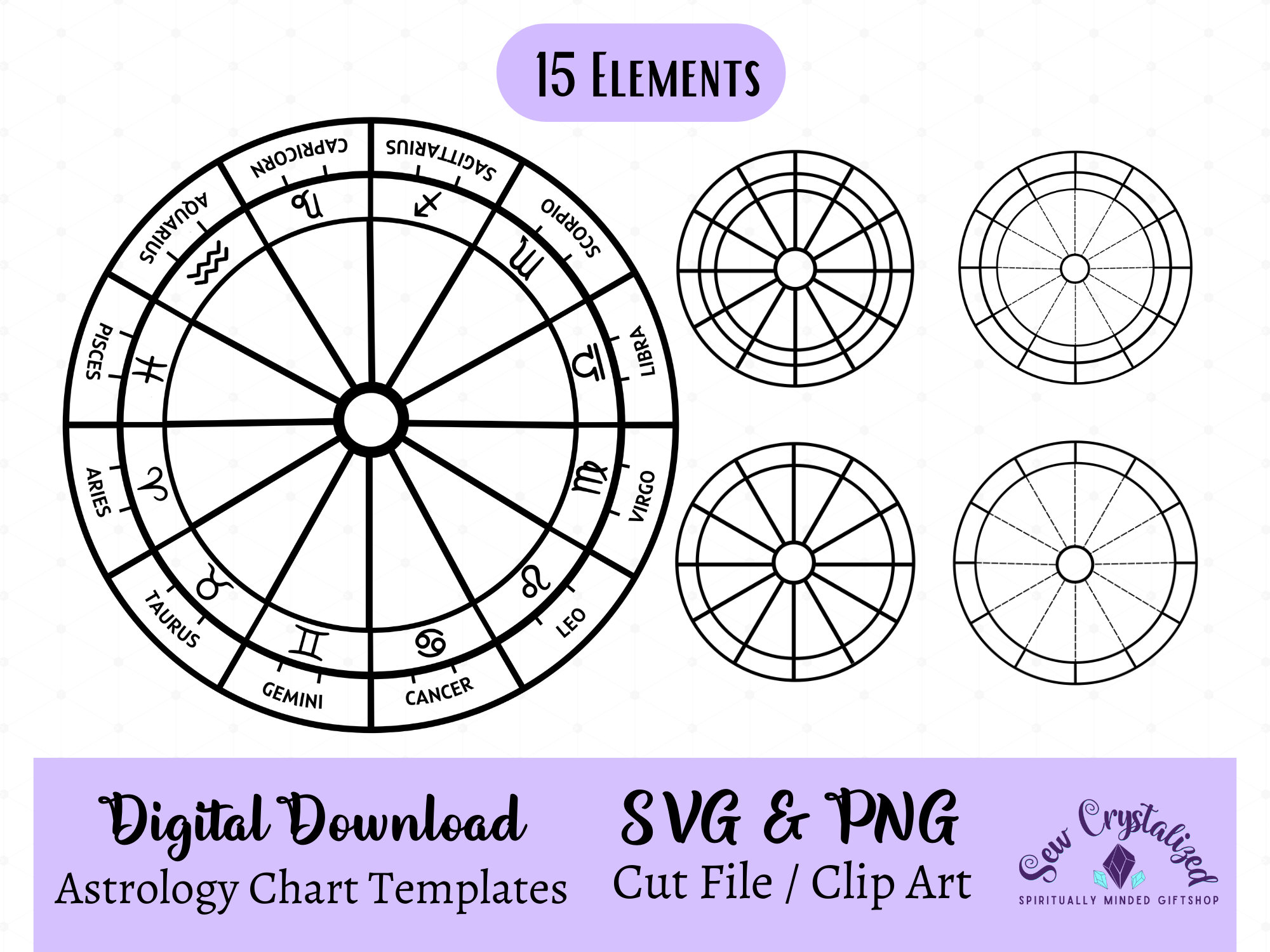 Wheel Chart Template