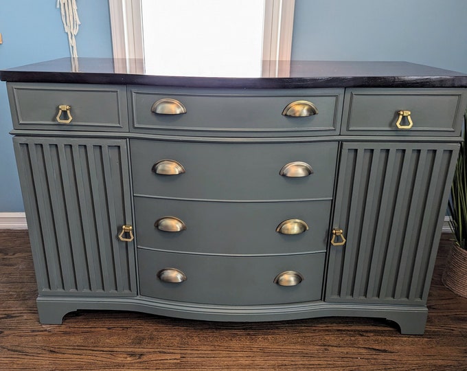 The "theodore" Refinished Buffet/sideboard - Etsy