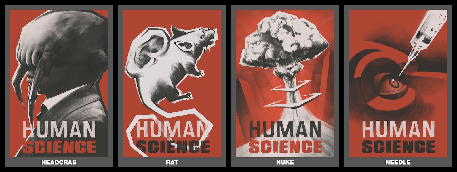 Combine Propaganda Posters Half-Life 2 Half-Life Alyx | Etsy