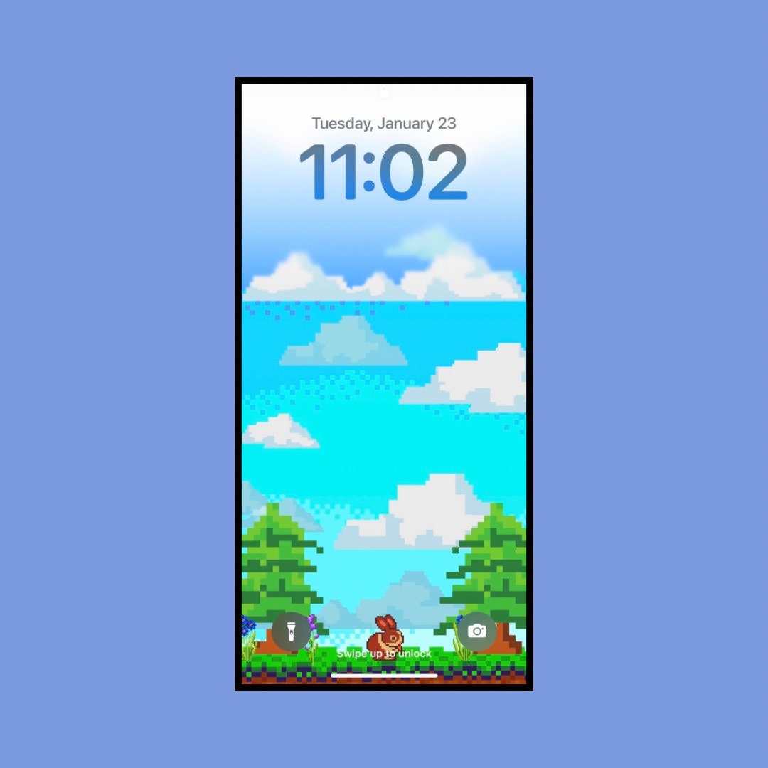 Night/day Pixel Art Phone Wallpaper BUNDLE! - Etsy