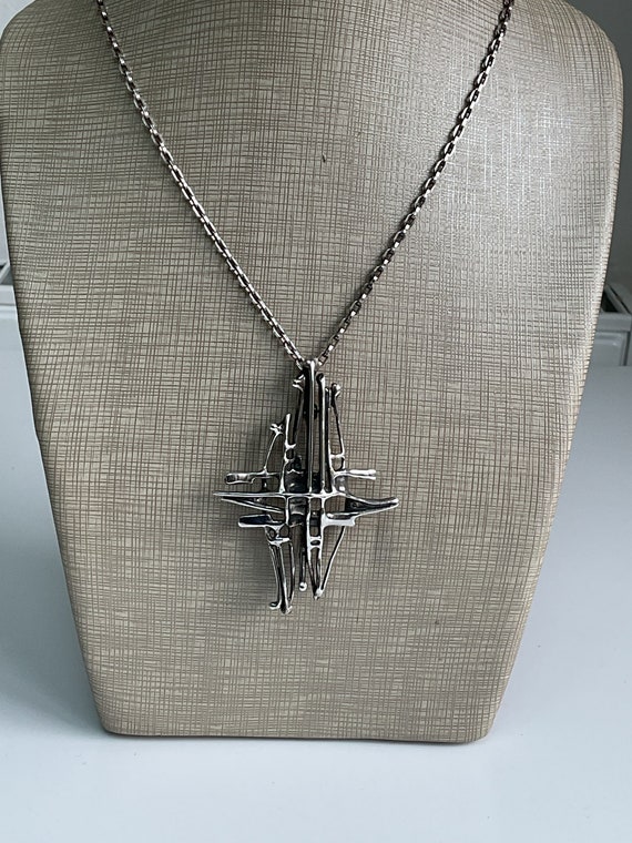 Rare David Anderson & Unn Tangerud Abstract Silver Pe… - Gem