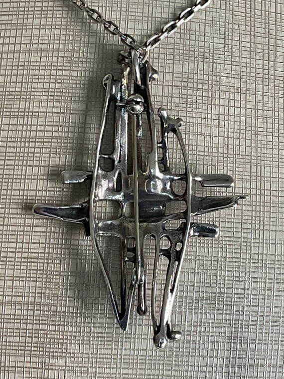 Rare David Anderson & Unn Tangerud Abstract Silver Pe… - Gem