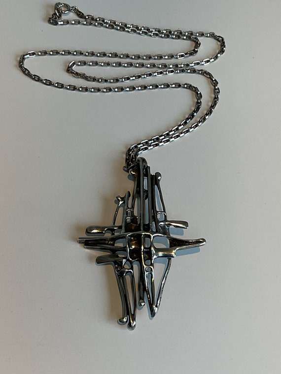 Rare David Anderson & Unn Tangerud Abstract Silver Pe… - Gem