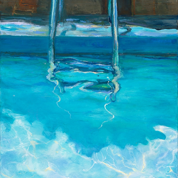 Swimming Pool Art - Etsy