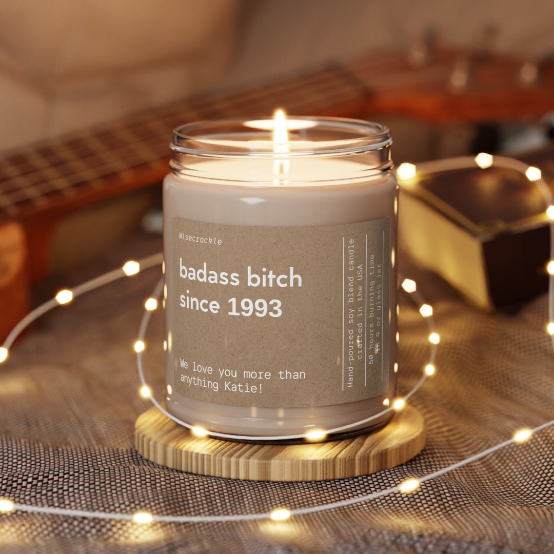 Personalized Funny Birthday Candle Gift for Birthday Girl or Guy Custom ...