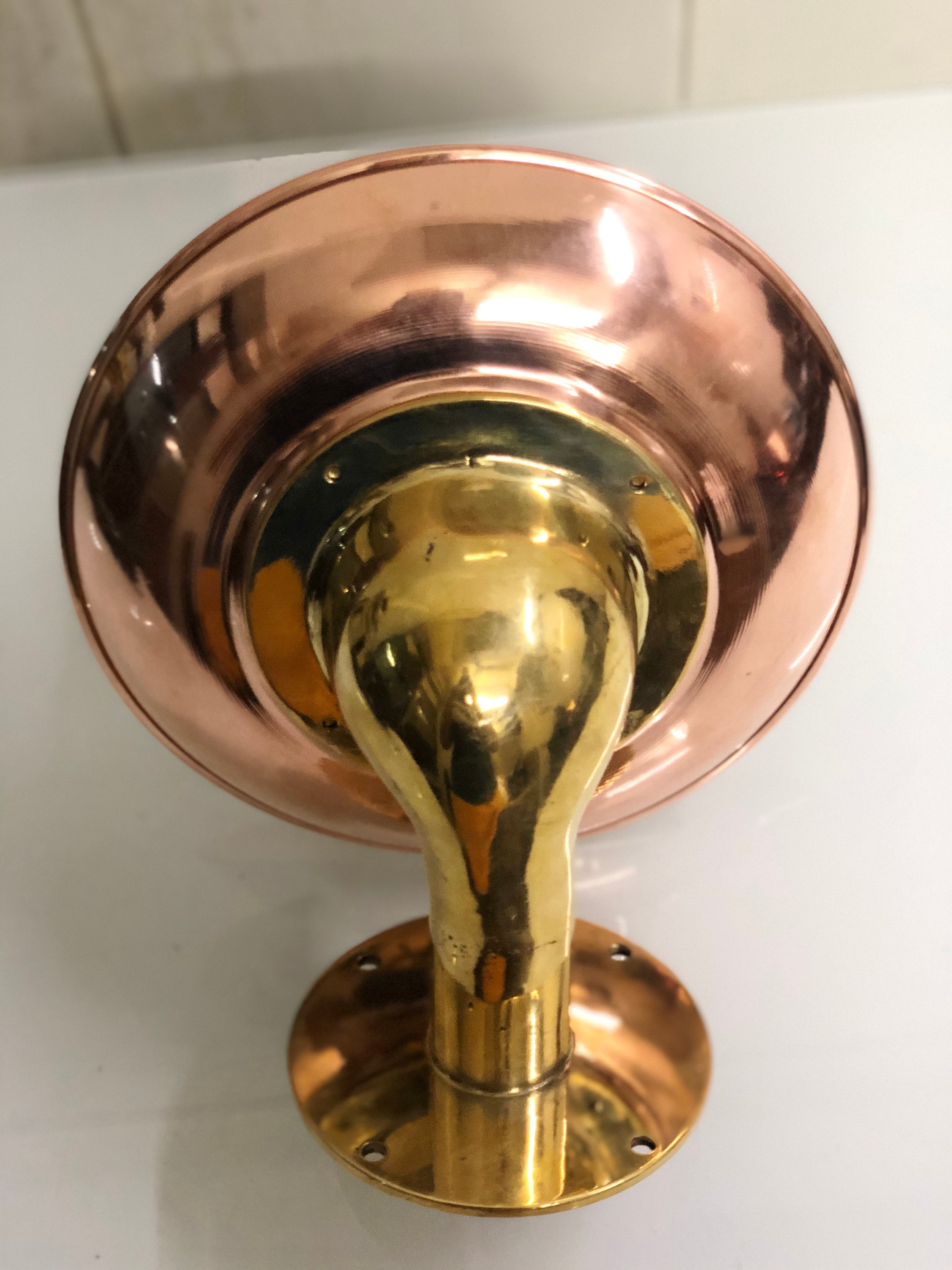 New Nautical Style Brass Wall Art Decor Ship Bulkhead Light With Copper ...