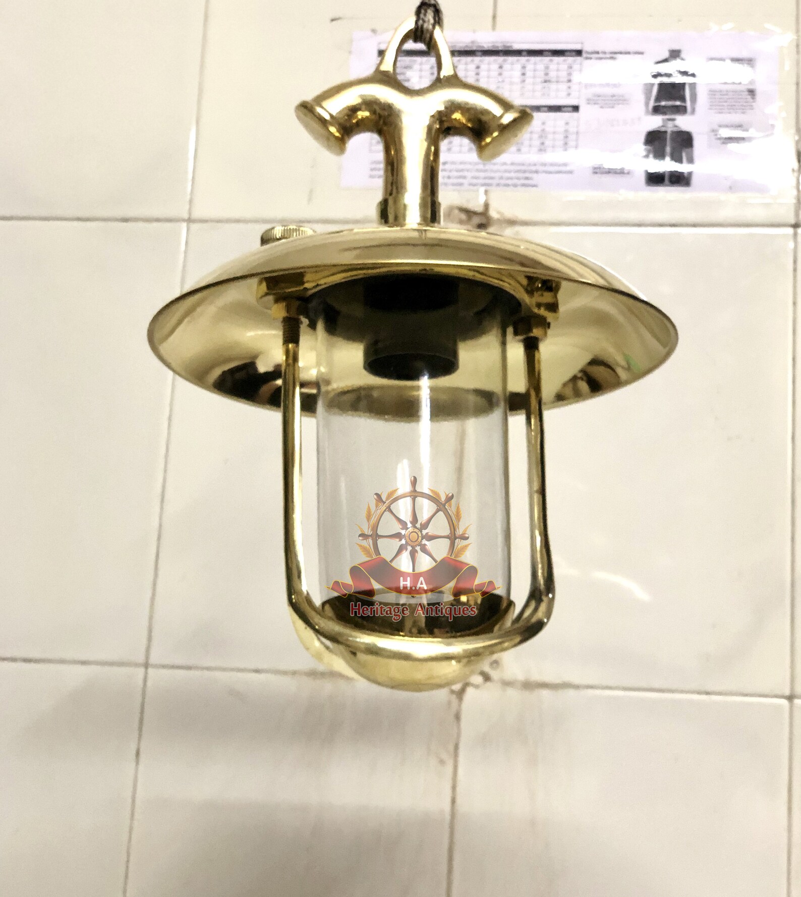 New Nautical Style Ship Hanging Cargo Ceiling Light With - Etsy