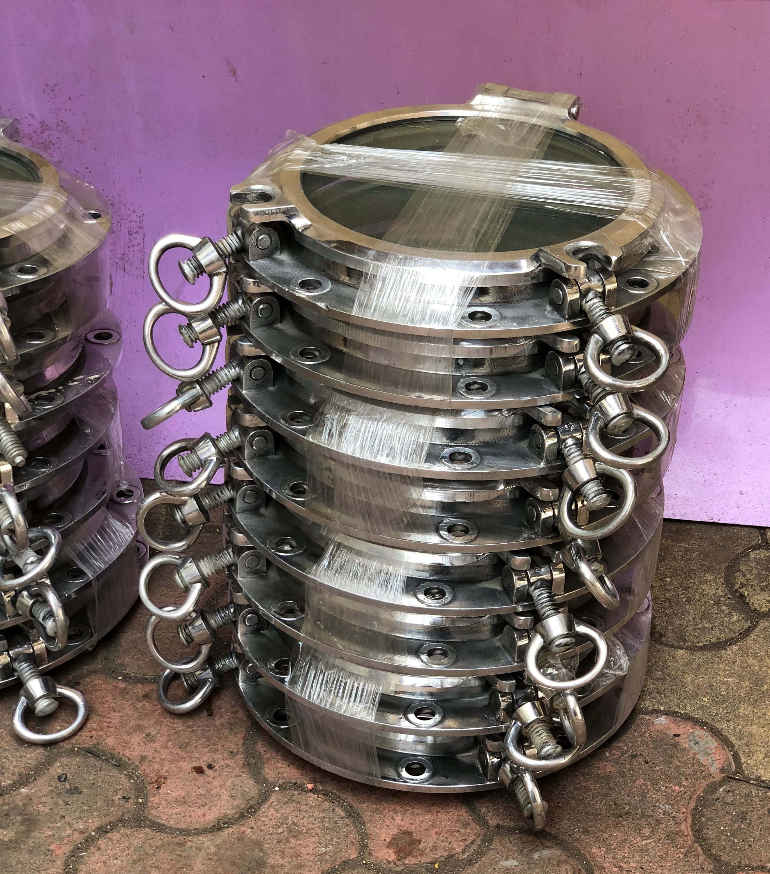 Old Vintage Nautical Marine Ship Aluminium Porthole/window Two - Etsy